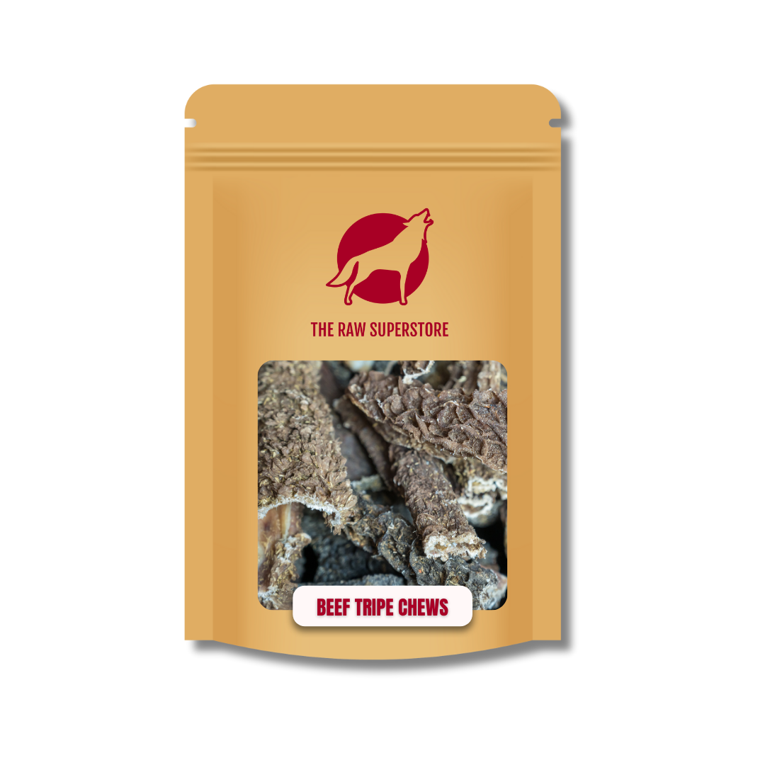 The Raw Superstore Dried Beef Tripe Chews