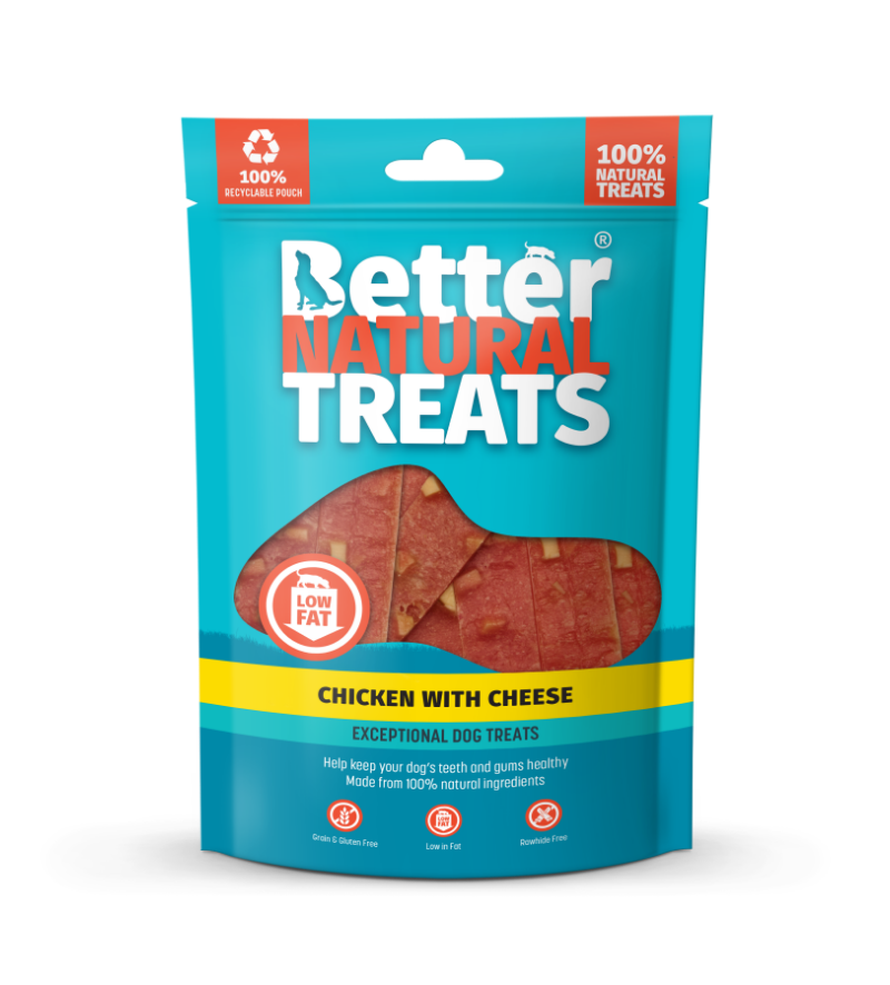 Better Natural Treats Chicken & Cheese Sticks – The Raw Superstore